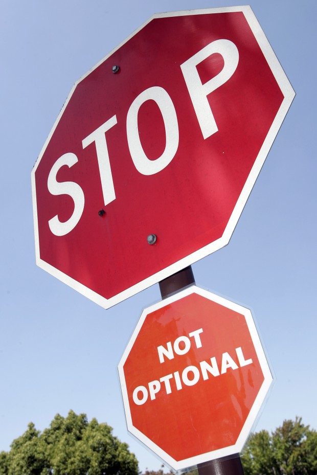 Local View: Sometimes a Stop Sign Isn't Enough, and Roofs Need Watering ...